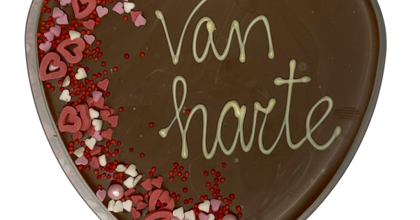 Hart 'van harte' - Product 49 | HetChocoPaleis.nl Aalsmeer