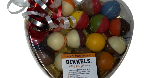 Hart met bikkels - Product 76 | HetChocoPaleis.nl Aalsmeer
