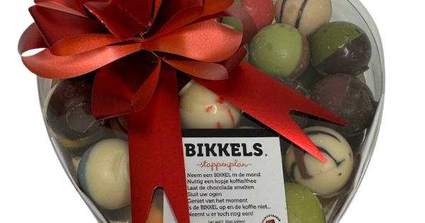 Hart met bikkels - Product 76 | HetChocoPaleis.nl Aalsmeer
